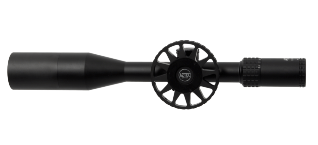 Aztec Emerald 5.5-25×50 Side Focus Scope | Order Online | Livens Gun Shop