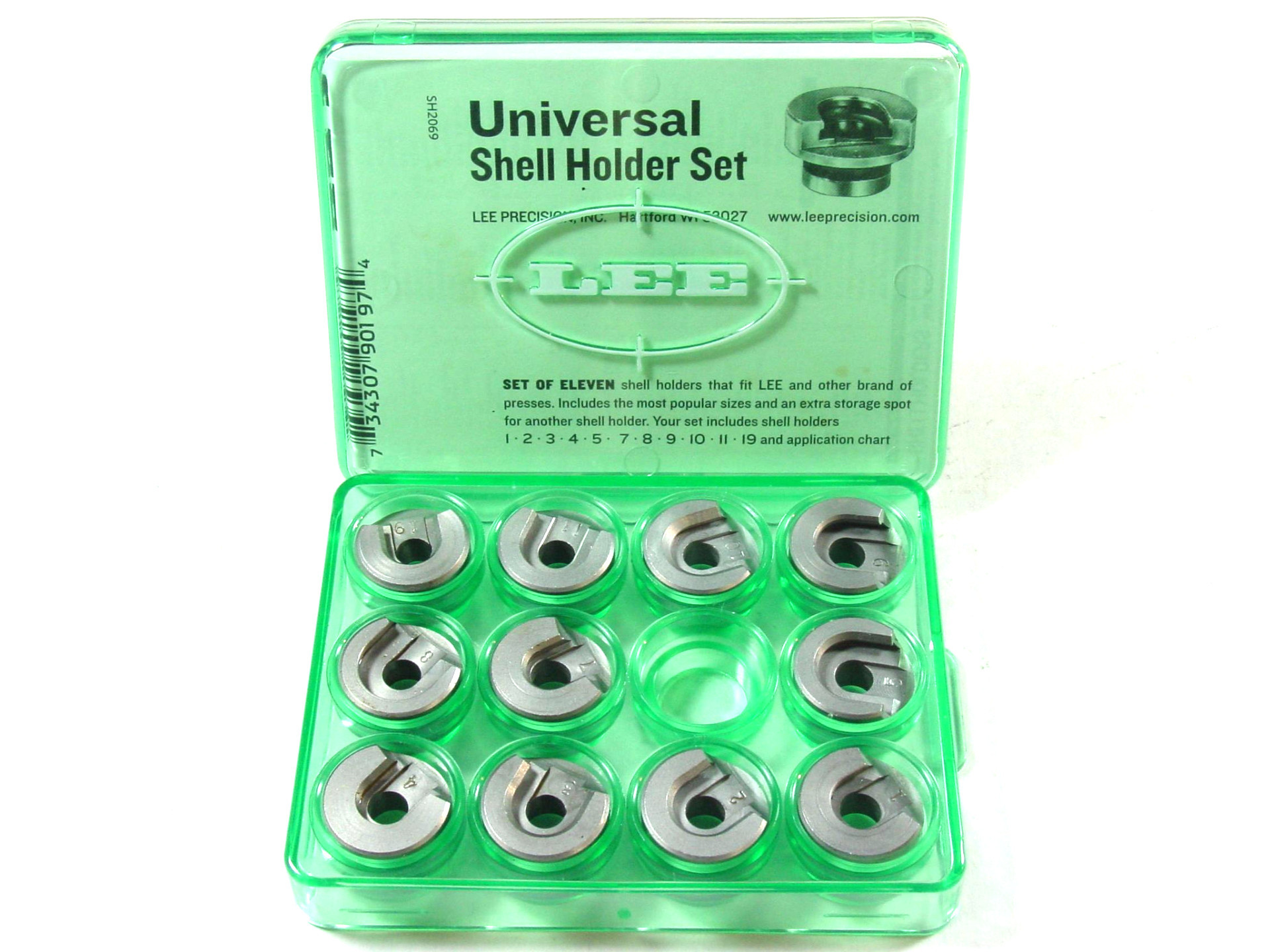 Lee Precision Universal Shell Holder Set | Order Online | Livens Gun Shop