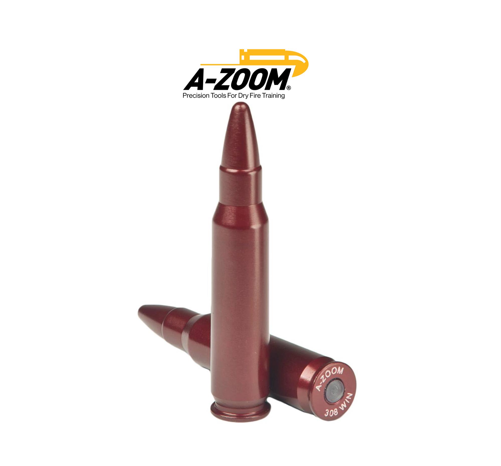 A-Zoom .308 Snap Caps | Livens Gun Shop Snap Caps Dummy Rounds