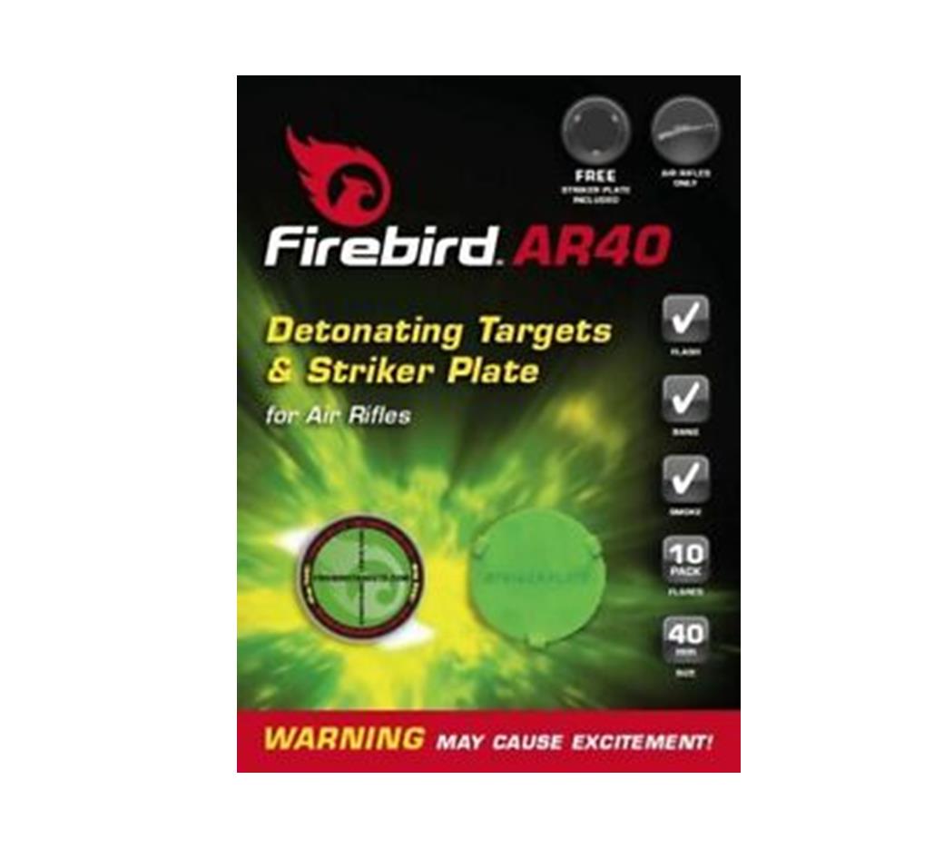 Firebird AR40 Exploding Targets | Order Online | Livens Gun Shop