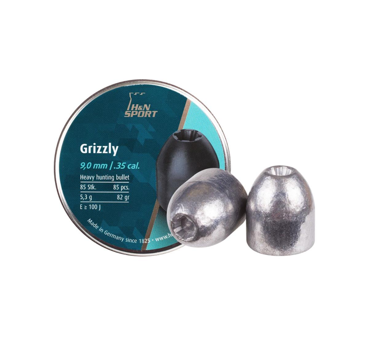 H&N Sport Grizzly Pellets .35 | Livens Gun Shop Slugs and Pellets