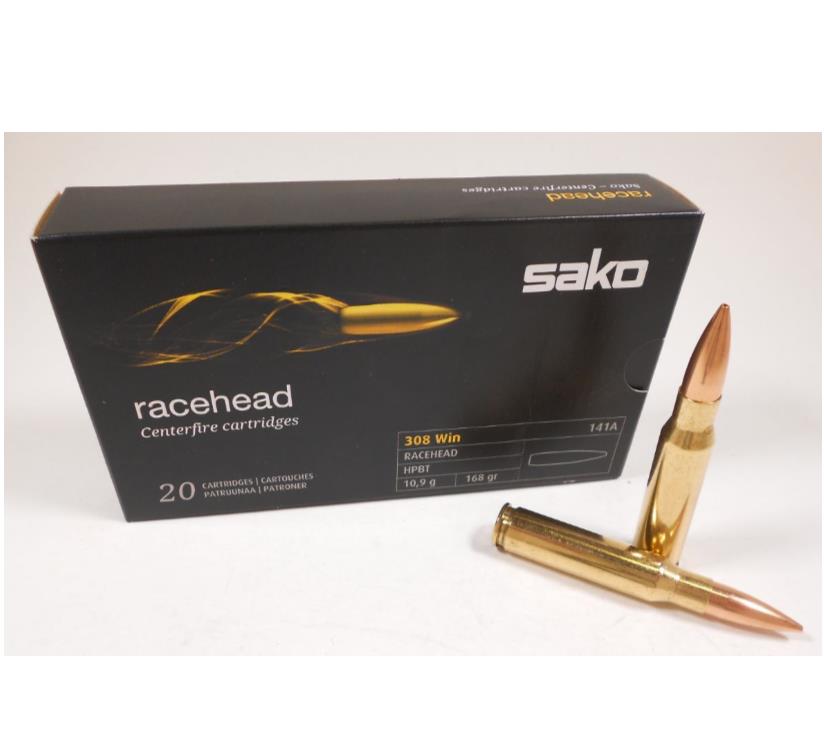 Sako 308 168GR 141A | Livens Gun Shop | Sako 308 Cartridges UK
