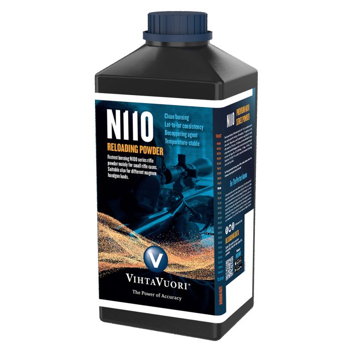 Vihtavuori N110 Rifle Powder | Livens Gun Shop | Smokeless Powders