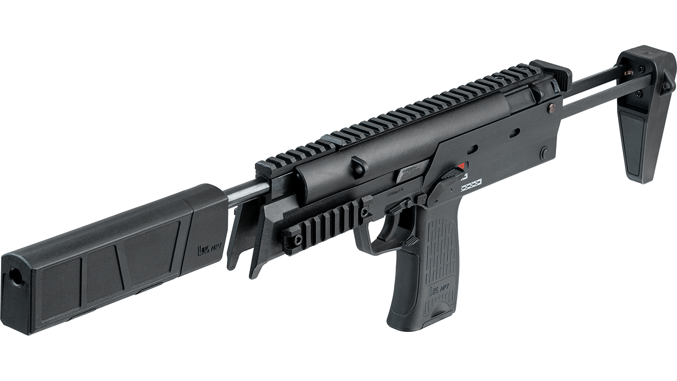 Umarex HK MP7 BREAK BARREL AIR PISTOL | Livens Gun Shop | Weihrauch Air ...