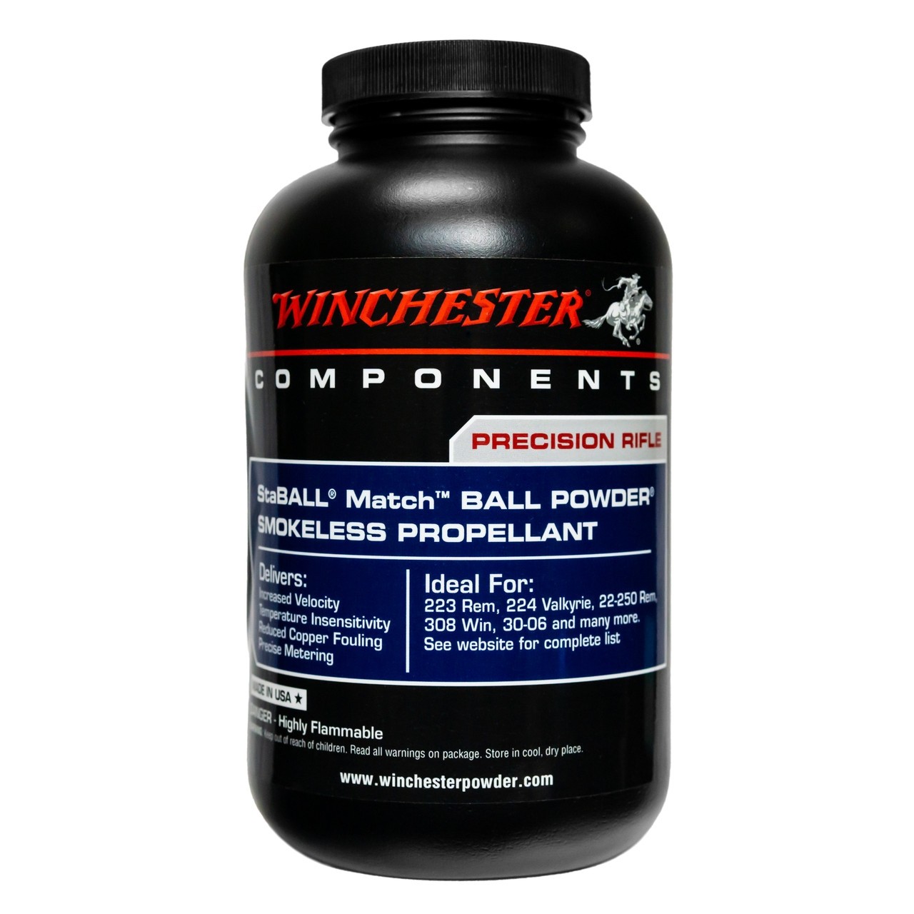 Winchester StaBALL Match 11Lb | Livens Gun Shop Gun Powder and Reloading