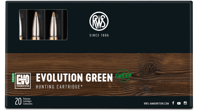RWS 6.5 Creedmoor EVOLUTION GREEN 92gr | Order Online | Livens Gun Shop
