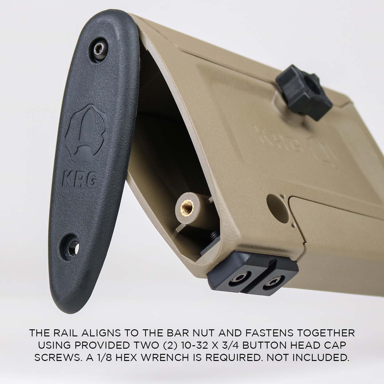 Accu-Shot BT84 KRG 10/22 Bravo Rail Kit | Order Online | Livens Gun Shop