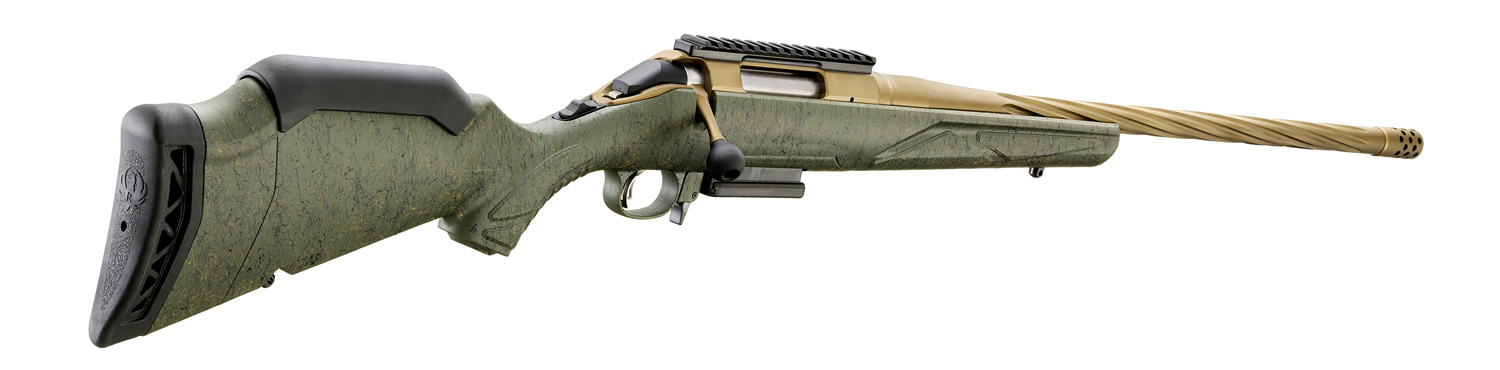 Ruger American Gen II Predator Rifle - Green Splatter Finish | Livens ...