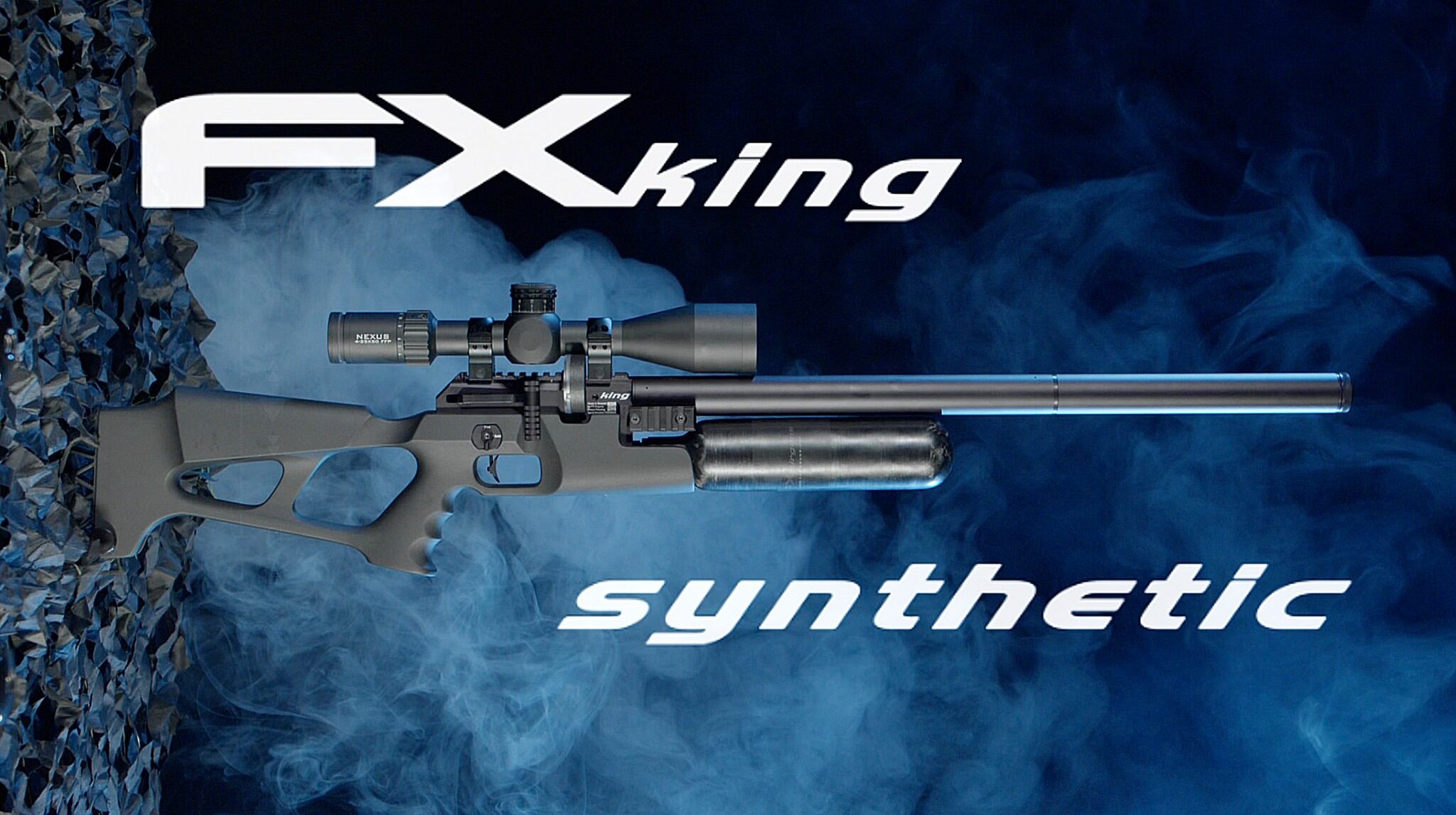 FX King Synthetic 500mm Sub 12 ft/lb Air Rifle | Livens Gun ShopNew FX King Synthetic